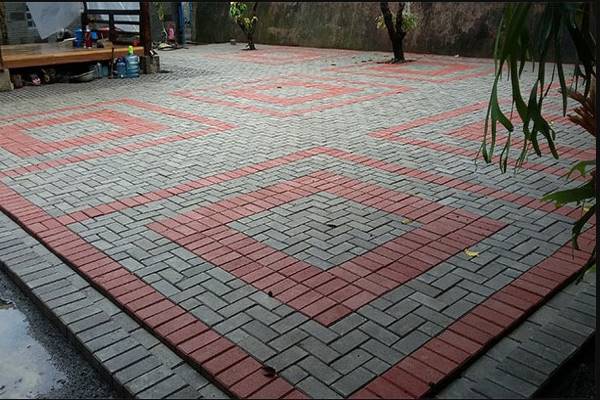 Motif Pasang Paving Block dan Aneka Pola Paving Block